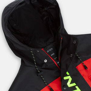 10.Deep | Jackets & Coats | Deep Offpiste Anorak Red Black | Poshmark